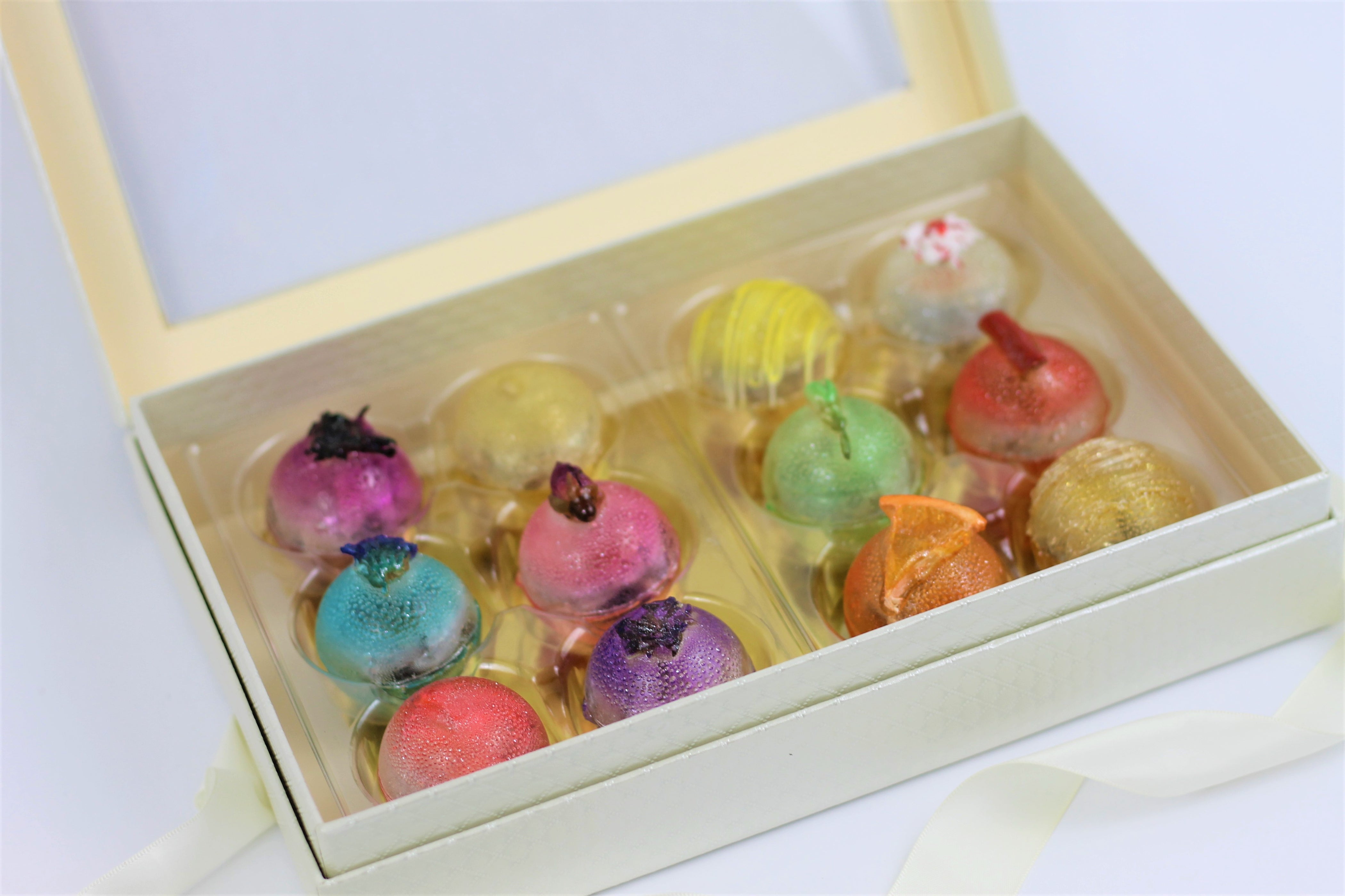 Tea globes® gift box: luxurious tea bombs, unique tea gifts