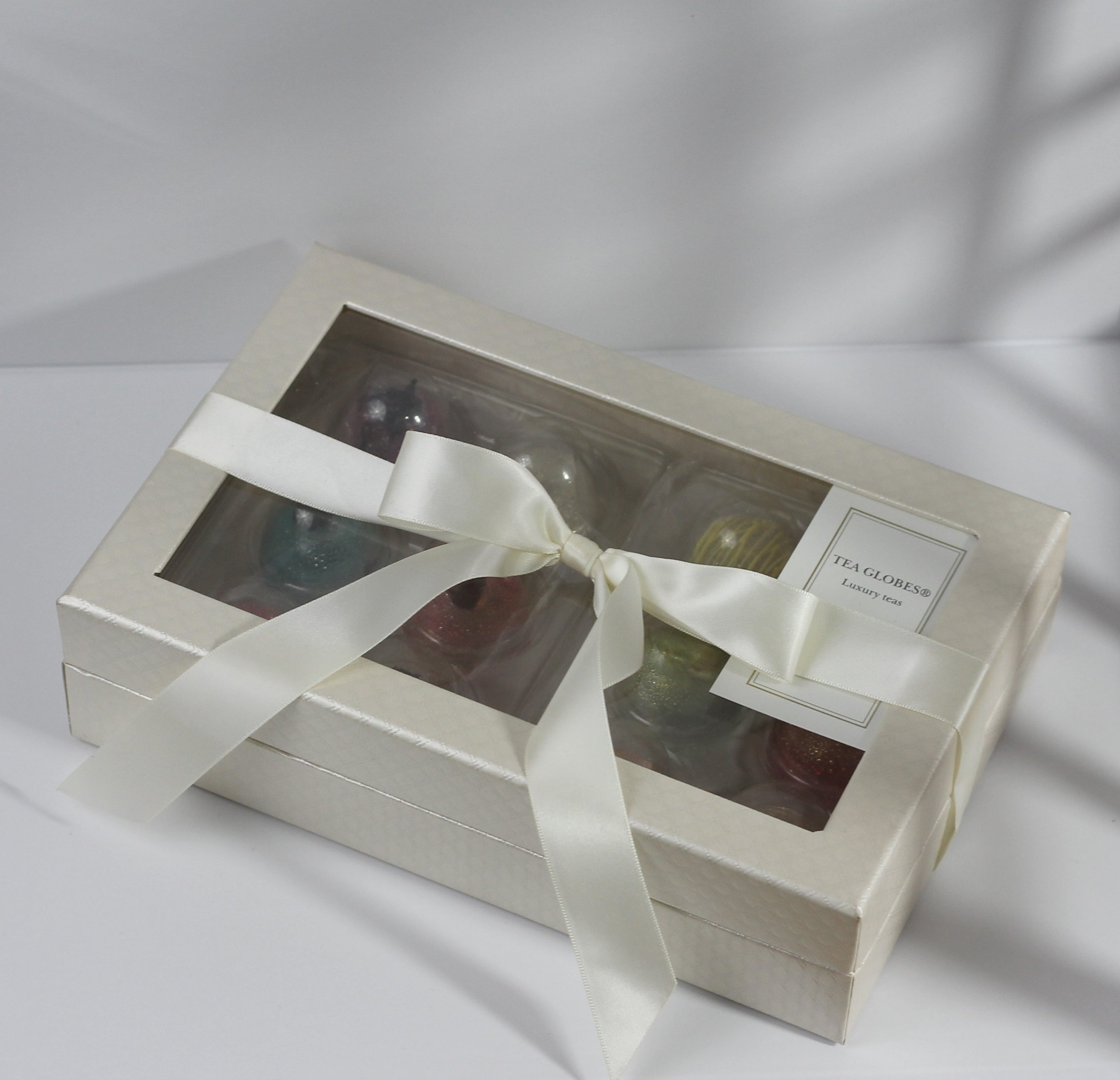 Tea globes® gift box: luxurious tea bombs, unique tea gifts